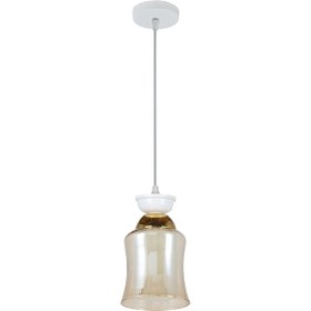 خرید و قیمت چراغ آویز چشمه نور کد A1283/1H-WT-G | ترب