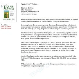 خرید و قیمت دانلود کتاب Applied Java Patterns ویرایش 1 | ترب