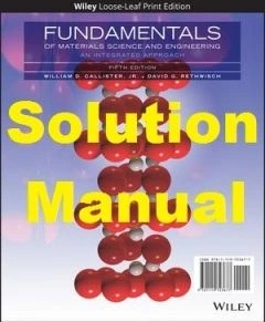 خرید و قیمت Solution Manual for Fundamentals of Materials Science and ...