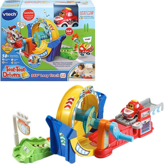 خرید و قیمت پیست مسابقه چرخشی مدل 360 Loop Track وی تک VTech | ترب