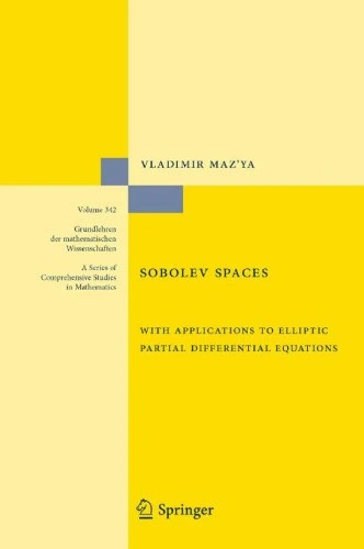 خرید و قیمت دانلود کتاب Sobolev Spaces With Applications To Elliptic Partial Differential