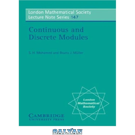 خرید و قیمت دانلود کتاب Continuous and Discrete Modules ا ماژول های ...