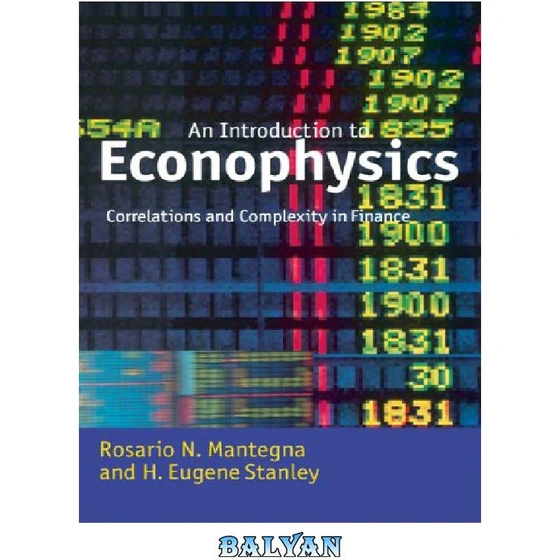 خرید و قیمت دانلود کتاب An introduction to econophysics: correlations and complexity in finance ...