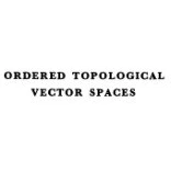 خرید و قیمت دانلود کتاب Ordered topological vector spaces 1967 | ترب