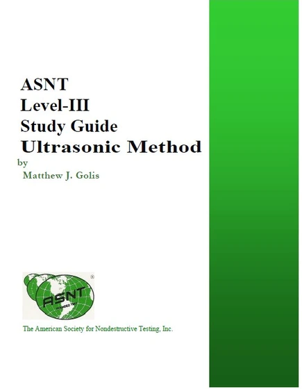 خرید و قیمت ASNT Level III Study Guide: Ultrasonic Testing Method | ترب