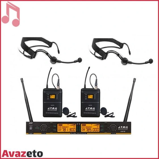 خرید و قیمت میکروفن بیسیم یقه ای هدمیک JTR UJM-762 | ترب