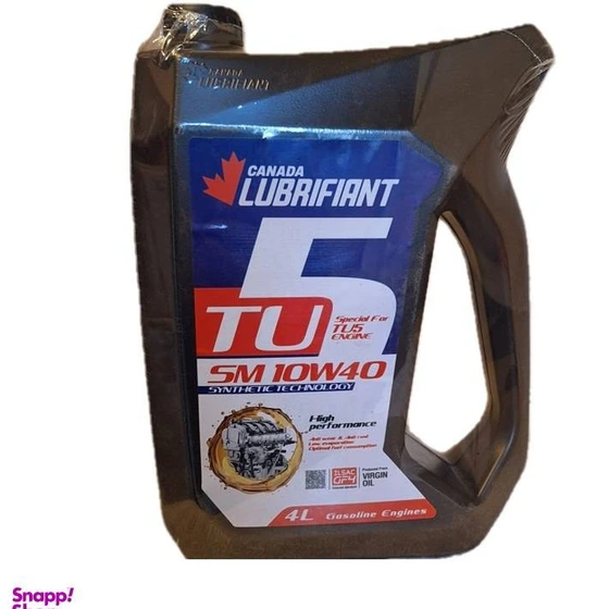 خرید و قیمت روغن موتور لوبریفنت کانادا مدل tu5 گرید sm 10-40 حجم 4 لیتر | ترب