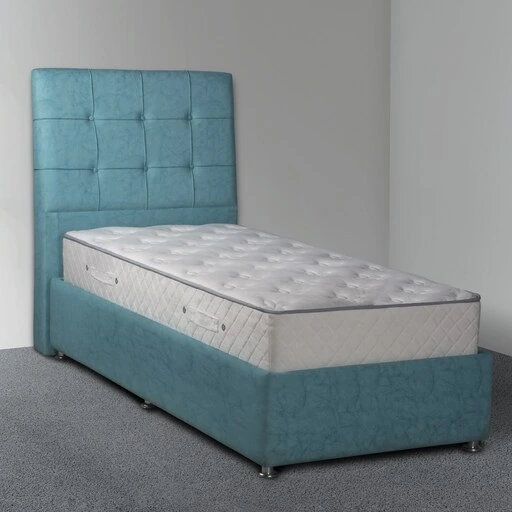 خرید و قیمت تخت خواب یک نفره (باکس هتلی) همراه تاج | ترب