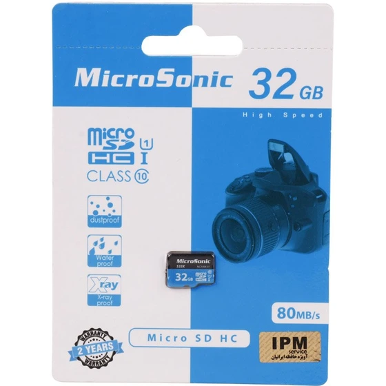 خرید و قیمت رم میکرو 32 گیگ میکروسونیک MicroSonic 533X U1 C10 80MB/s | ترب