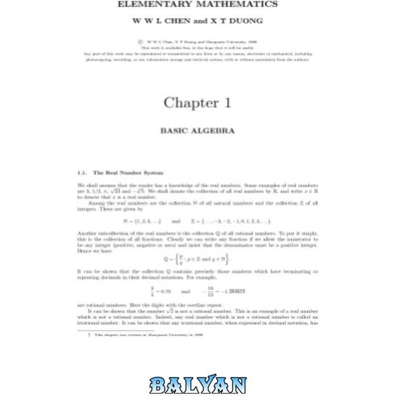 خرید و قیمت دانلود کتاب Lectures on university-level mathematics ا ...