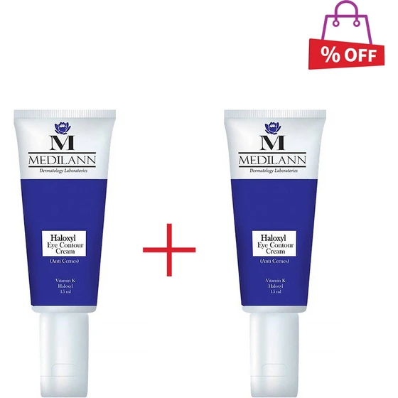 خرید و قیمت کرم دور چشم مدیلن (Medilann) مدل Haloxyl حجم 15 میلی لیتر مجموعه 2 عددی | ترب