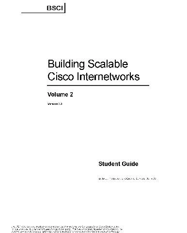 خرید و قیمت خرید و دانلود نسخه کامل کتاب Building Scalable Cisco ...
