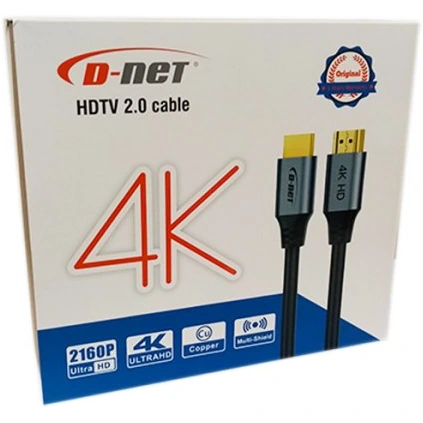 خرید و قیمت کابل D-NET HDMI 4K 10M | ترب