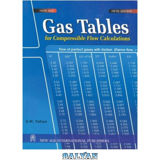 خرید و قیمت دانلود کتاب Gas tables for compressible flow calculations | ترب