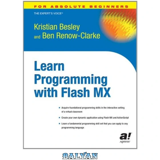 خرید و قیمت دانلود کتاب Learn programming with Flash MX | ترب