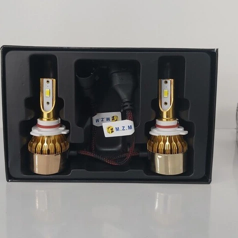 خرید و قیمت لامپ هدلایت خودرو سه رنگ فلشر D5 (پایه 9005) دارای چیپ حرفه ای Csp | ترب