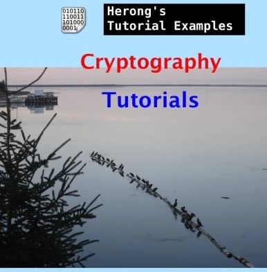 خرید و قیمت دانلود کتاب Cryptography Tutorials - Herong's Tutorial Examples ویرایش 5 | ترب