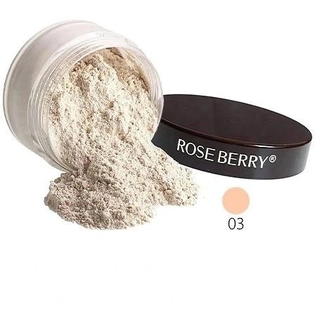 خرید و قیمت پودر فیکس Rose Berry Translucent powder - 03 | ترب