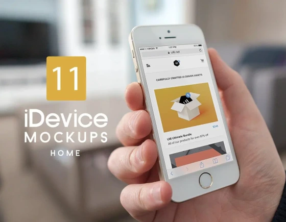 خرید و قیمت دانلود ماک آپ iDevice Home | ترب