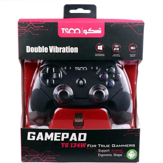 خرید و قیمت دسته بازی بیسیم تسکو TSCO TG 134W PC/PS3 | ترب