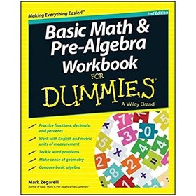 خرید و قیمت Basic Math Pre Algebra Workbook For Dummies خرید کتاب زبان ...