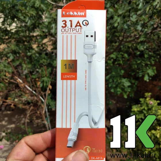 خرید و قیمت کابل شارژفست تایپ سی دیک کین مدل dekkin-DK-A81A | ترب