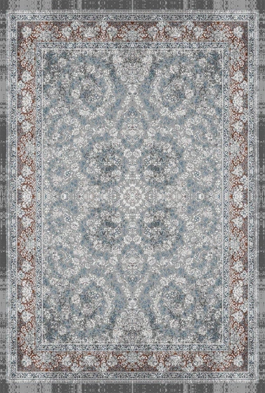 خرید و قیمت فرش ابریشم ماشینی مدرن و سنتی مناسب حال و پذیرایی برند دفه کد ABRISHAM SM 528 | ترب