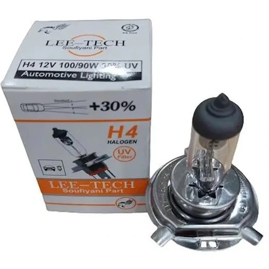خرید و قیمت لامپ سه خار H4 - 100/90 - 12V - Lee tech | ترب