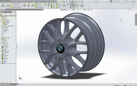 خرید و قیمت مدل سازی رینگ چرخ خودرو در SolidWorks | ترب