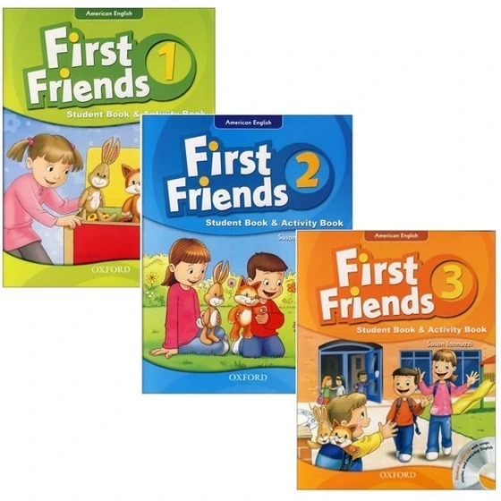 خرید و قیمت کتاب زبان فرست فرندز پک 3 تایی American First Friends | ترب