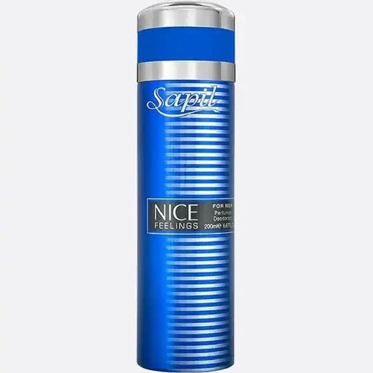 خرید و قیمت اسپری خوشبو کننده ساپیل مدل NICE آبی مردانه حجم 200 میلی ...