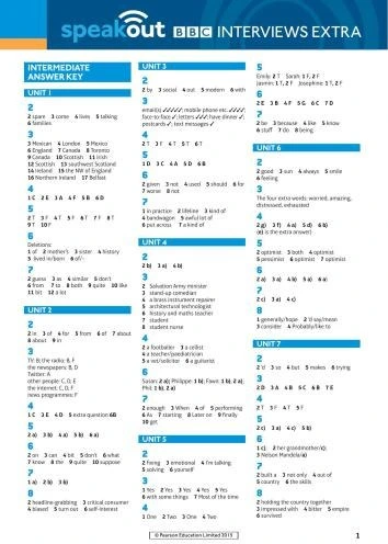 خرید و قیمت دانلود کتاب Speakout Intermediate. BBC Interviews Extra. Video and Worksheets. Units ...