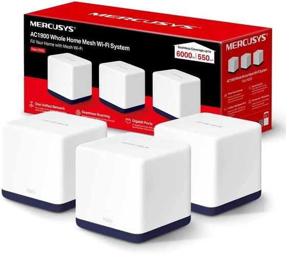 خرید و قیمت مش وای فای سه عددی TP-Link WiFi Mesh Dual Band AC1900Mbps ...