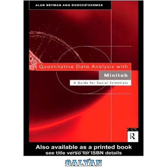 خرید و قیمت دانلود کتاب Quantitative Data Analysis With Minitab A Guide For Social Scientists ترب