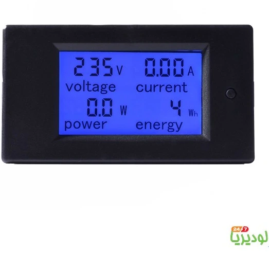 خرید و قیمت پاور میتر تک فاز DC تیپ نمایشگر 100 آمپربرند JBH کد PM-100A-DC | ترب