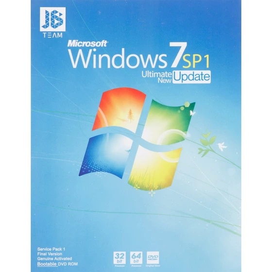 خرید و قیمت Windows 7 SP1 Ultimate Update New 1DVD9 JB.TEAM | ترب