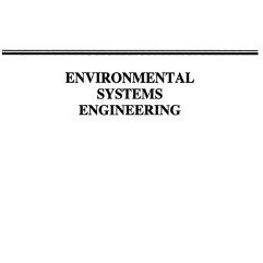 خرید و قیمت دانلود کتاب Environmental Systems Engineering ویرایش 1 | ترب