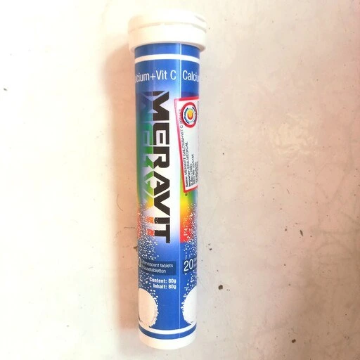 خرید و قیمت کلسیم و ویتامین سی meravit آلمانی تعداد 20 عددی | ترب