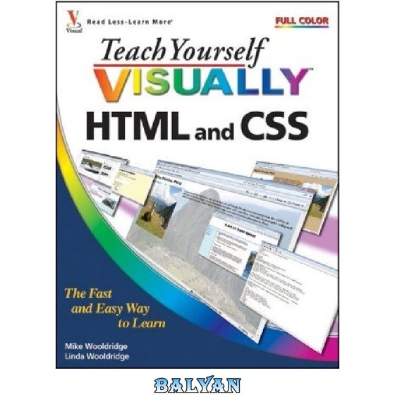 خرید و قیمت دانلود کتاب Teach Yourself VISUALLY HTML and CSS | ترب
