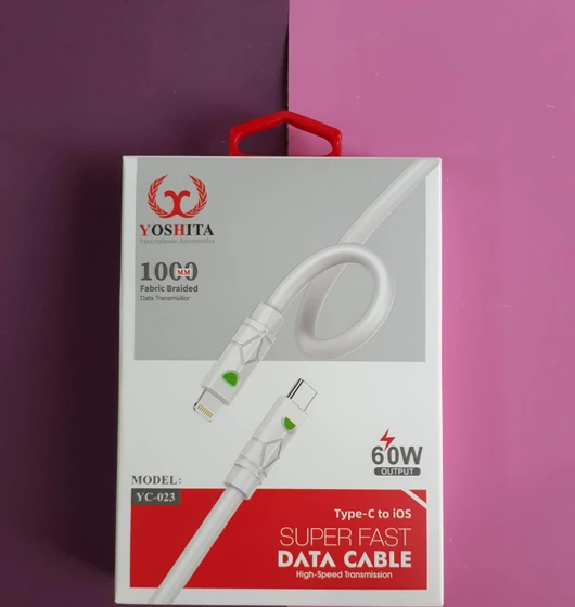 خرید و قیمت کابل آیفون مدل YC-023برندYOSHITA | ترب