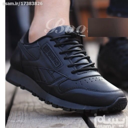 خرید و قیمت کتانی تمام مشکی ریبوک مدل K4322 | ترب