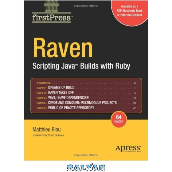 خرید و قیمت دانلود کتاب Raven Scripting Java Builds With Ruby ترب