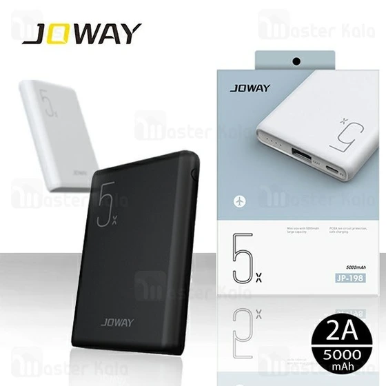 خرید و قیمت پاوربانک 5000 میلی آمپری Joway JP198 | ترب