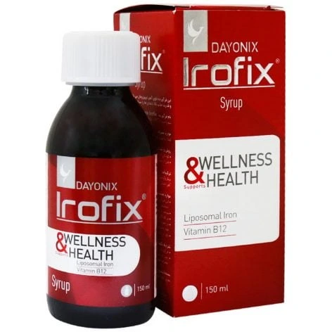 خرید و قیمت آیروفیکس 150میلیلیتر ( دایونیکس ) – شربت | IROFIX 150ML ...