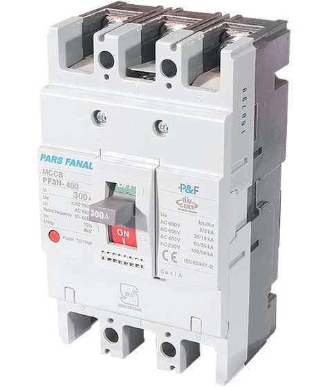 خرید و قیمت کلید اتوماتیک فیکس 300A پارس فانال مدل PF3N-400/300A FIX | ترب