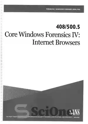 خرید و قیمت دانلود کتاب FOR500.5: Core Windows Forensics Part IV ...