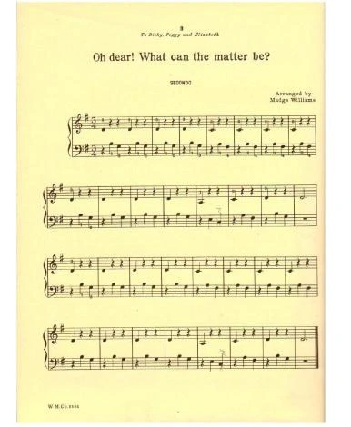 خرید و قیمت دانلود کتاب Oh dear! What can the matter be? Trio | ترب