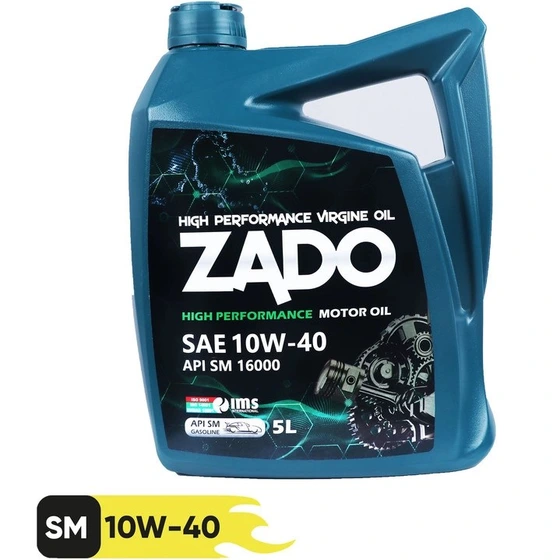 خرید و قیمت روغن موتور خودرو زادو مدل SAE 10W-40-SM حجم 5 لیتر | ترب