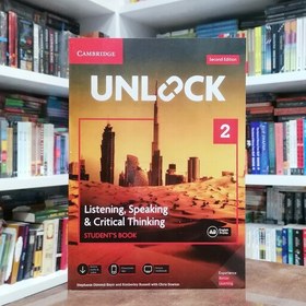 خرید و قیمت کتاب Unlock 2nd Edition 2 Listening Speaking And Critical ...
