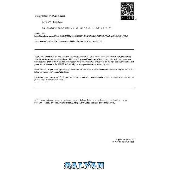 خرید و قیمت دانلود کتاب Wittgenstein as Dialectician | ترب